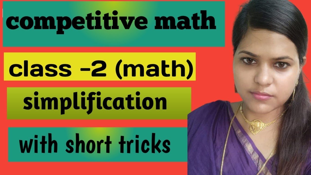 compititive math ,class-2, simplification#psc #foodsi #pscclerkship # ...