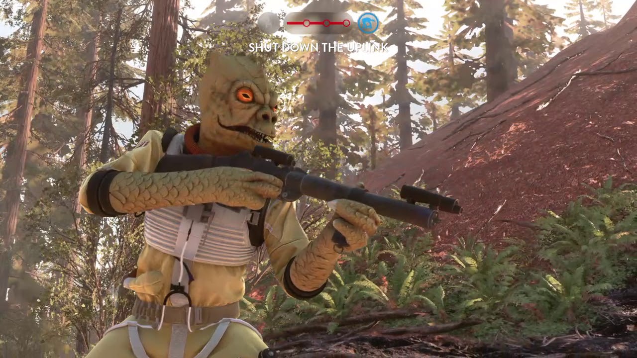 STAR WARS™ Battlefront™ bossk + giant spider - YouTube