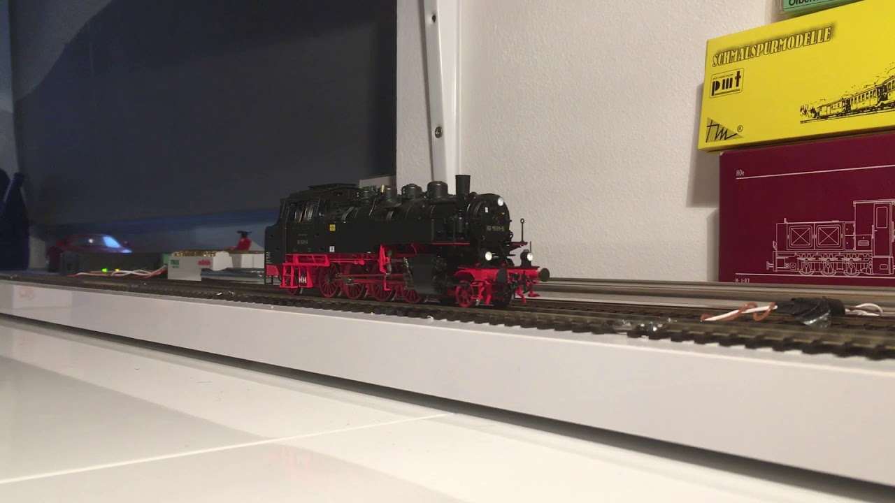 Roco Br. 86 DR mit eigenem ESU Loksound 5 Projekt - YouTube