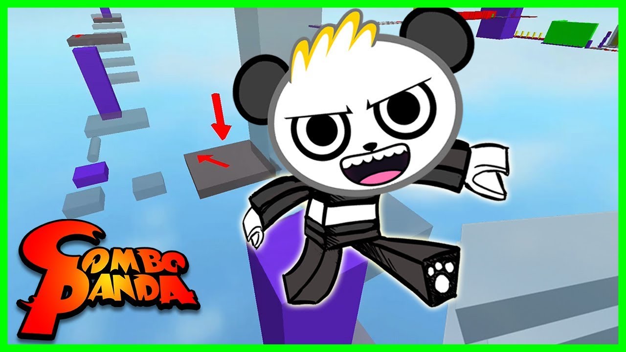 Roblox Shadow Run Ninja Warrior Jumping Let's Play with Combo Panda ...