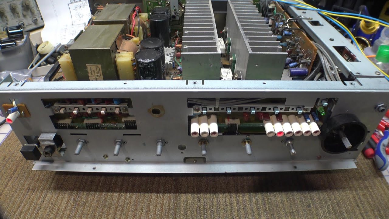 Harman Kardon PM665 Part 2 - Input Phono & Driver Boards - YouTube