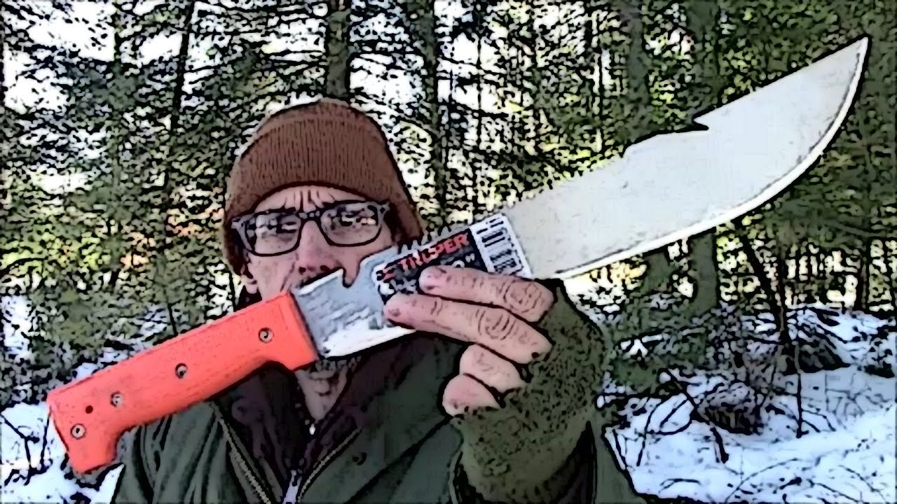 Truper 12" Machete - Test & Review - Bushcraft Survival - "Rambo ...