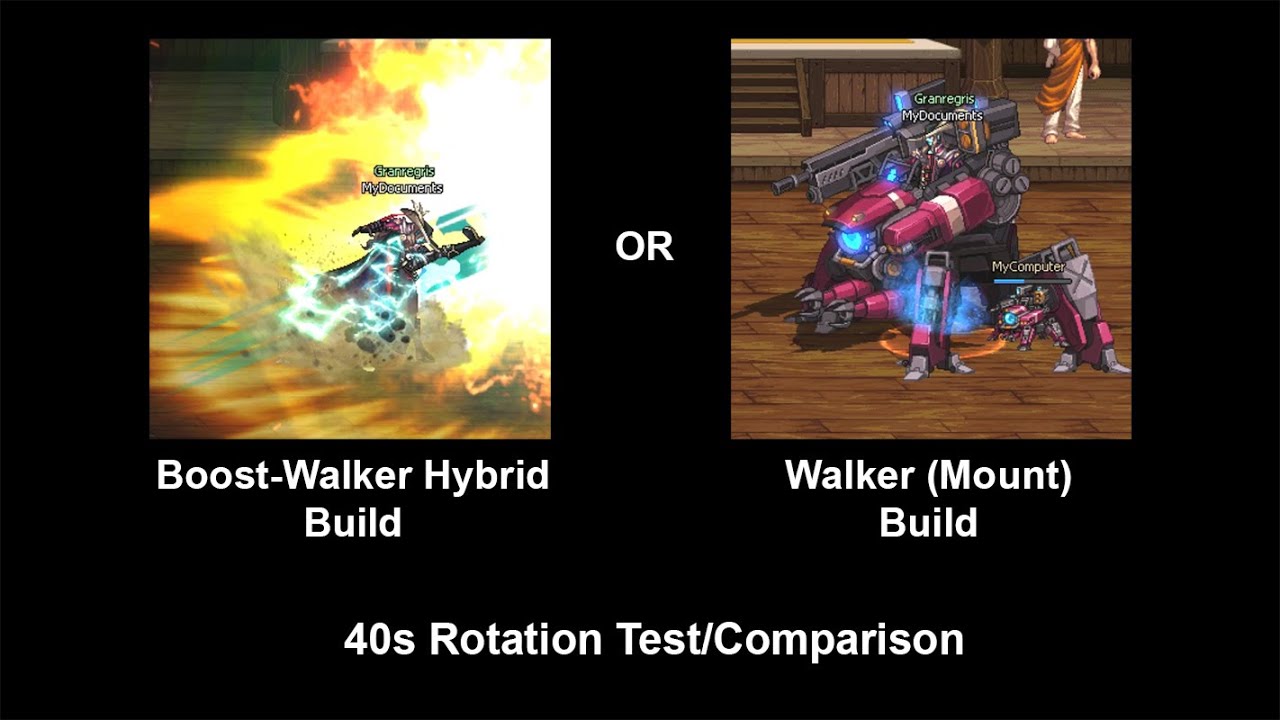 [DFO] Blitz 40s Rotation Test - Hybrid Build vs Mount Build ...