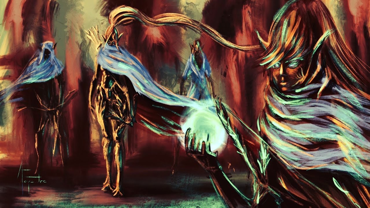 Wood Elf iPad Sketching ProCreate Time lapse YouTube Wood Elf iPad Sketching ProCreate Time lapse YouTube
