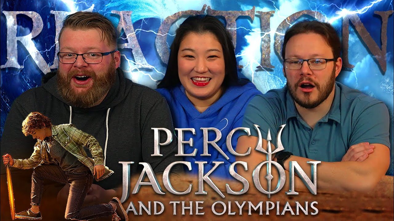 Percy Jackson and The Olympians Official Trailer REACTION!! - YouTube