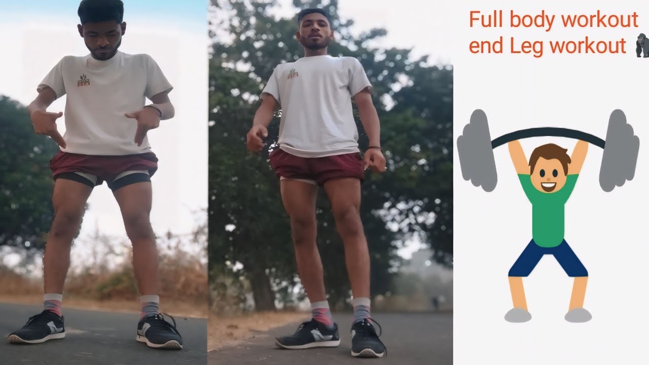 Full Body Workout End Leg Workout 💪🦍 #motivation #arjunfitness # ...