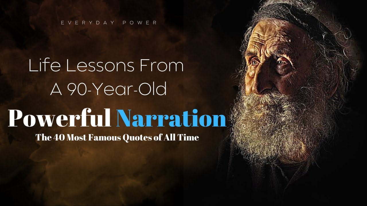 40 Life Lessons From A 90 Year Old (Powerful Narration) | Listen Every ...