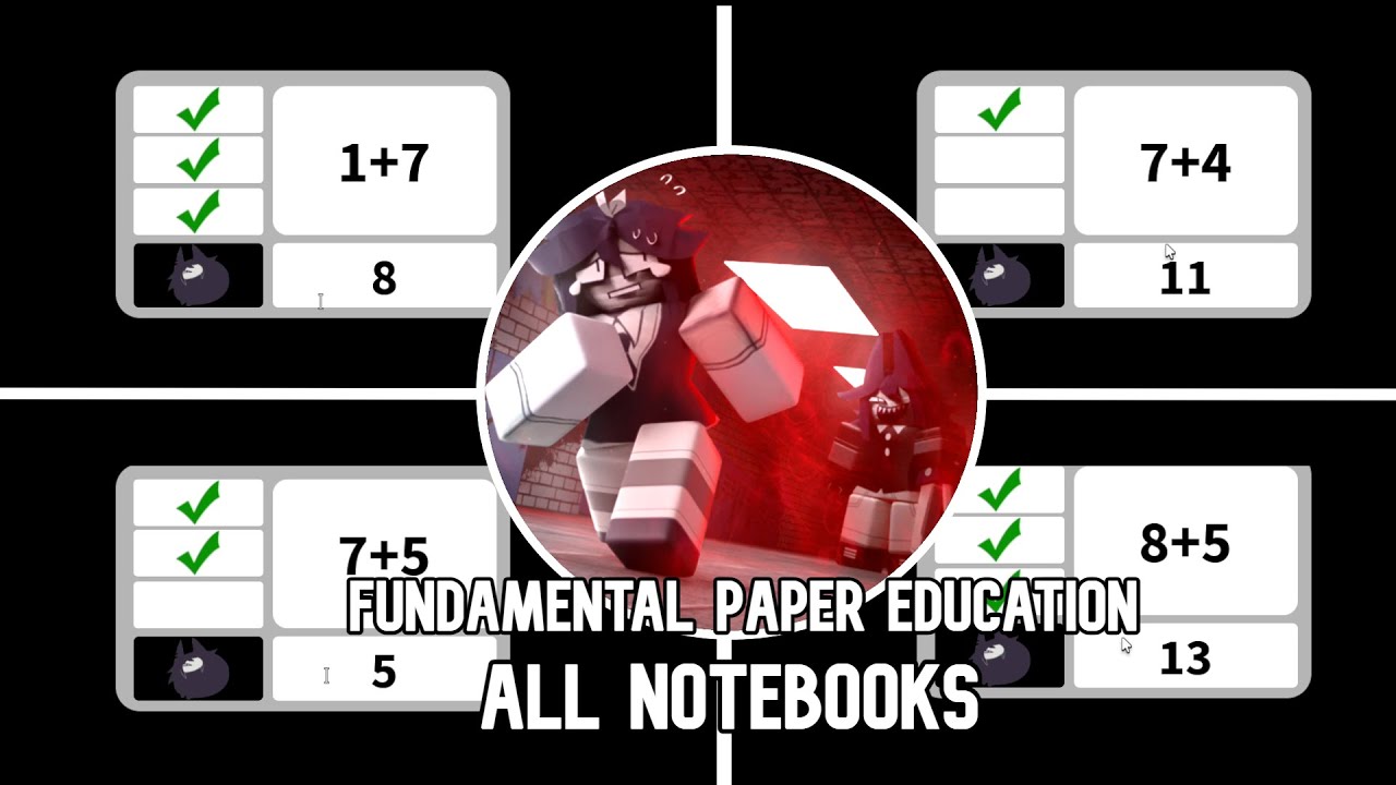 Fundamental Paper Education: All Notebooks (NEW RP GAME) - YouTube
