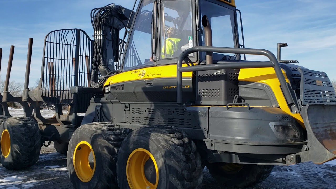 2016 Ponsse Buffalo Forwarder - YouTube