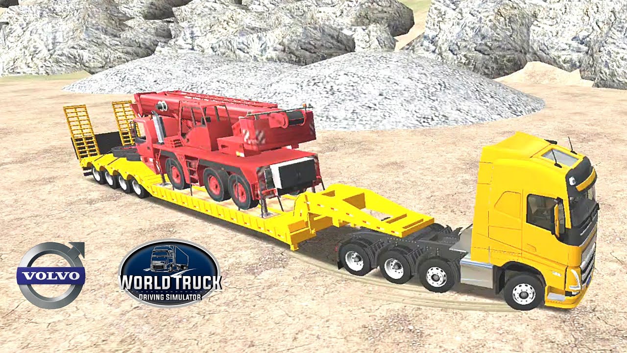 World Truck Driving Simulator - Volvo FH 2021 Heavy Haulage - YouTube