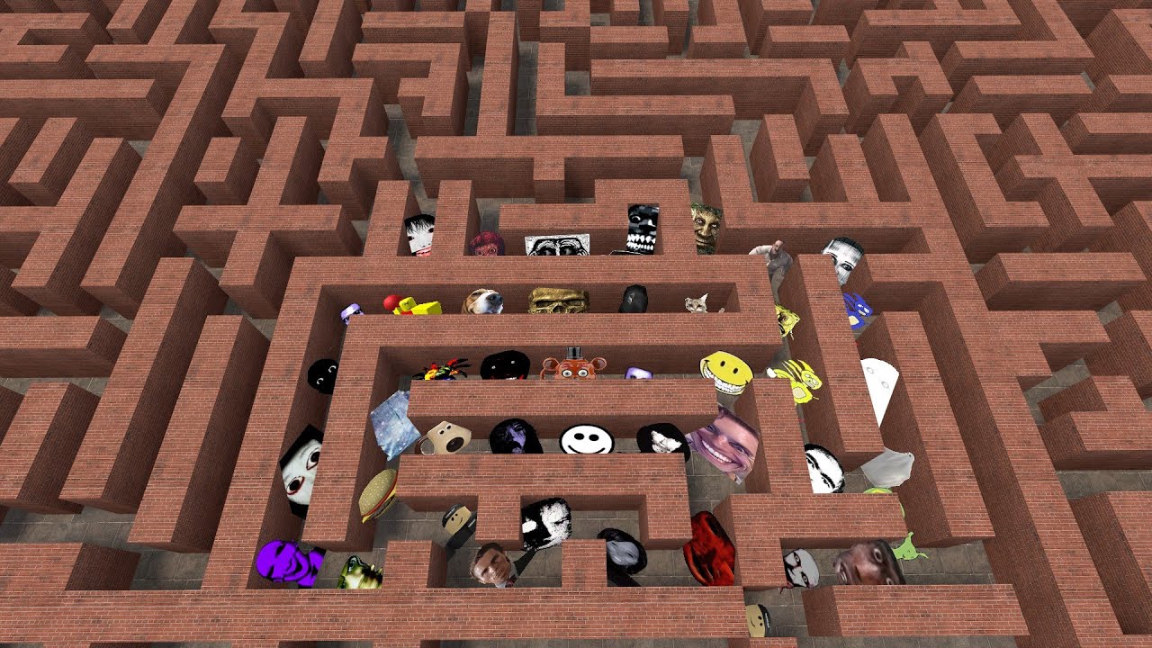 Nico's Nextbots Maze !!! - YouTube