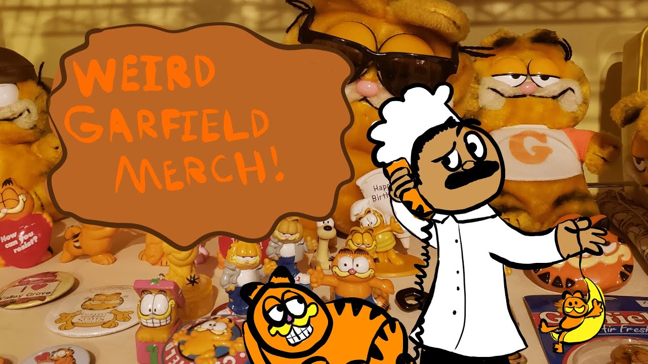 Weird Garfield Merchandise - YouTube