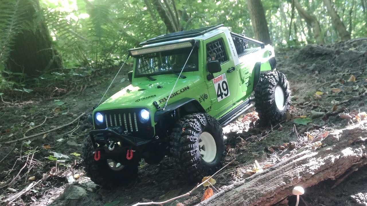 ELEMENT RC ENDURO INJORA JEEP RUBICON HARD BODY 1/10 scale rc crawler ...
