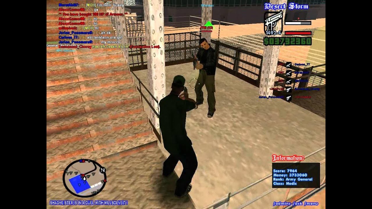 Gta samp cheater [Unlimited Health] - YouTube