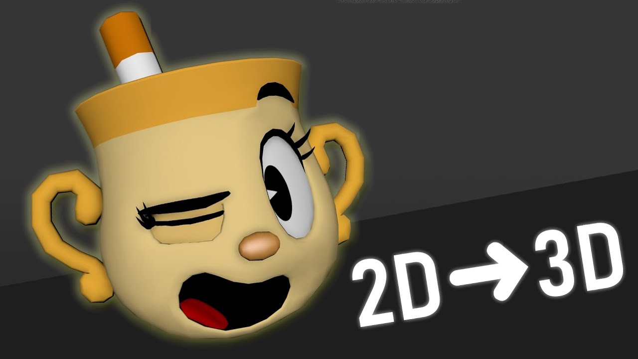 Chalice 3d Model Cuphead Show Youtube