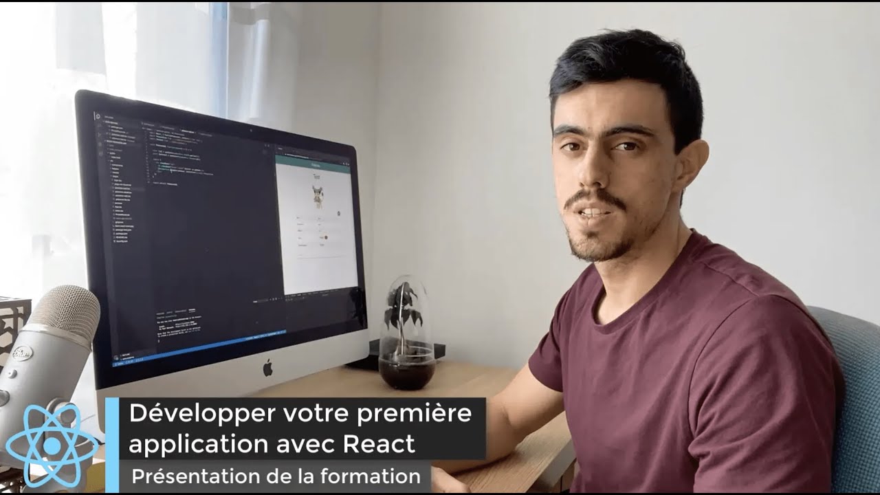 React JS Tutoriel français : Présentation de la formation - YouTube