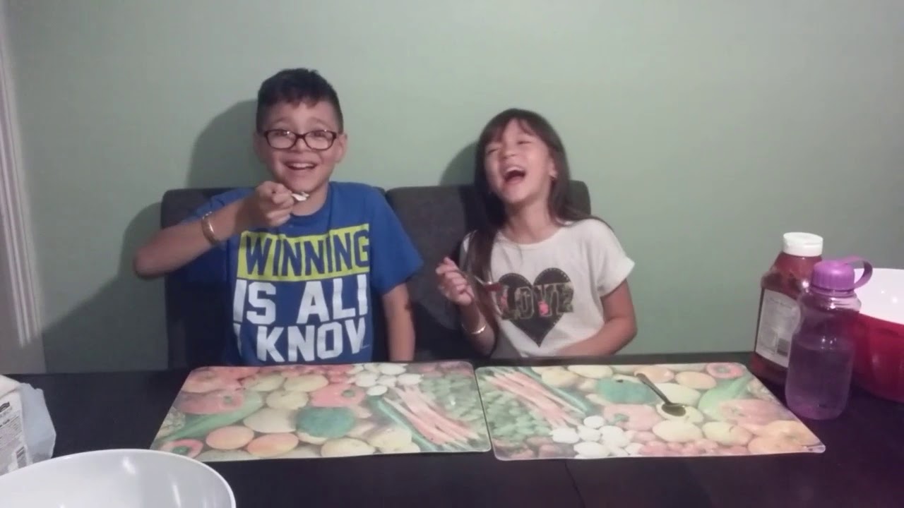 Doing a weird challenge - YouTube