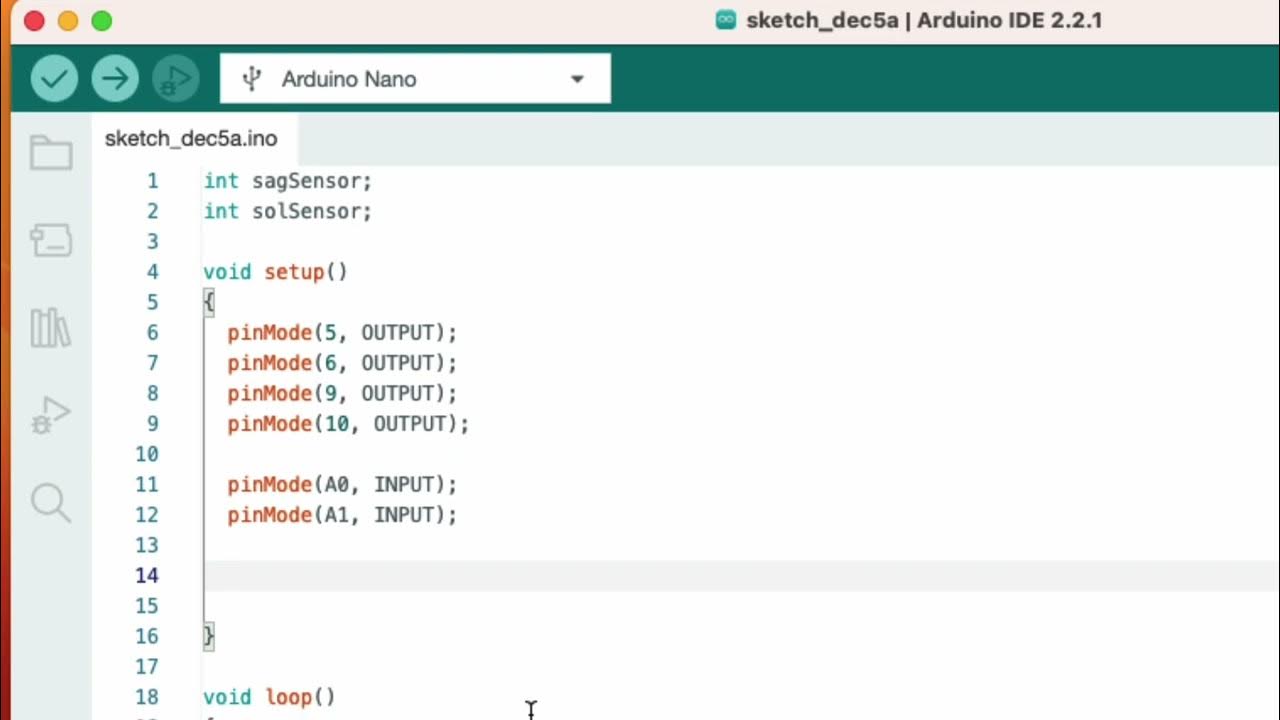 Arduino IDE Dersleri Mini Sumo Robot 1 - YouTube