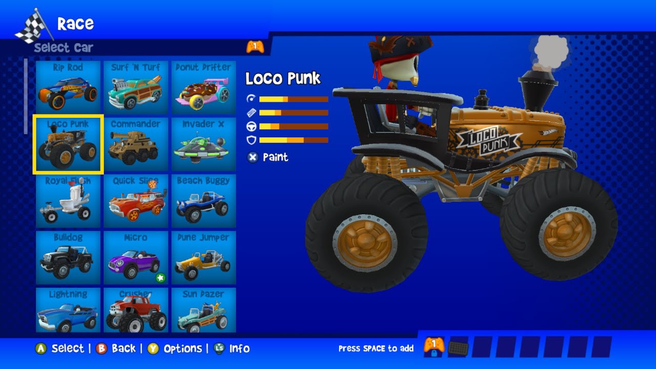 (live) dapet hotwheels kereta dan skin mc skelly - beach buggy racing ...