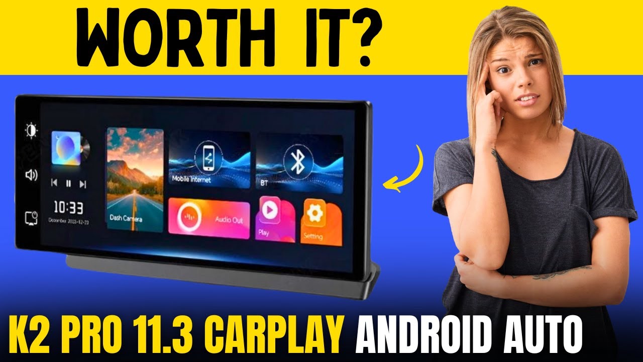 K2 Pro 11.3: Car DVR 4K Camera Wireless, Carplay, Android Auto, It is ...