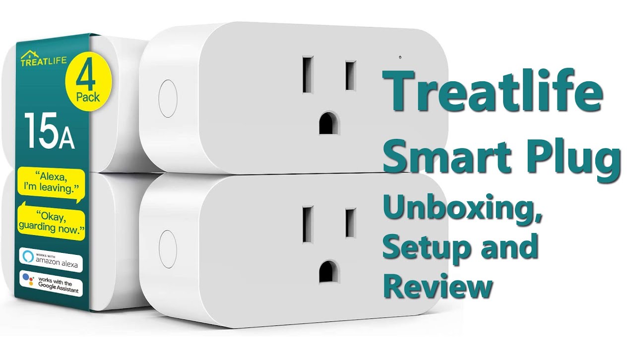 Treatlife Smart Plug 4 Pack Unboxing, Set-Up, and Review - YouTube