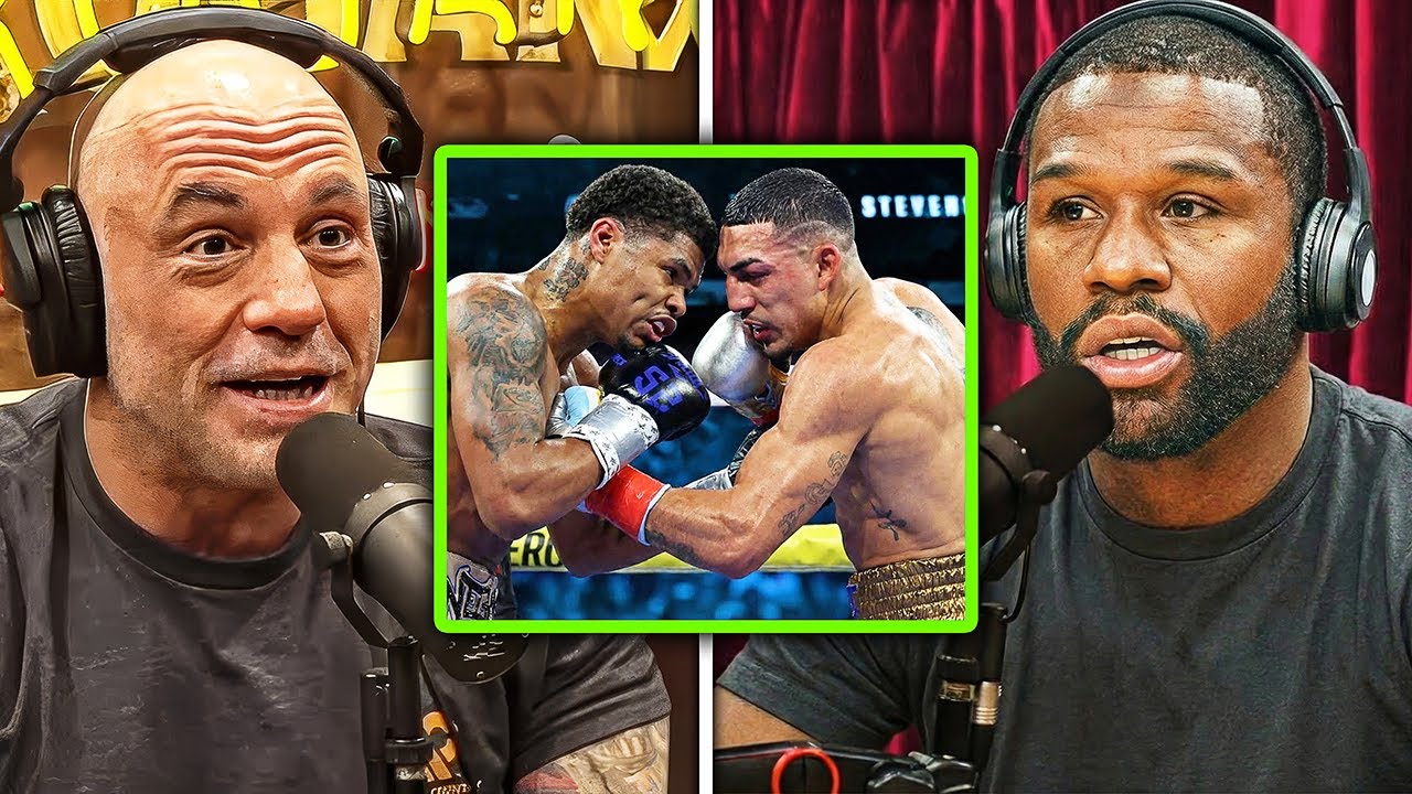 Floyd Mayweather BREAKS DOWN Shakur Stevenson vs Teofimo Lopez FIGHT ...