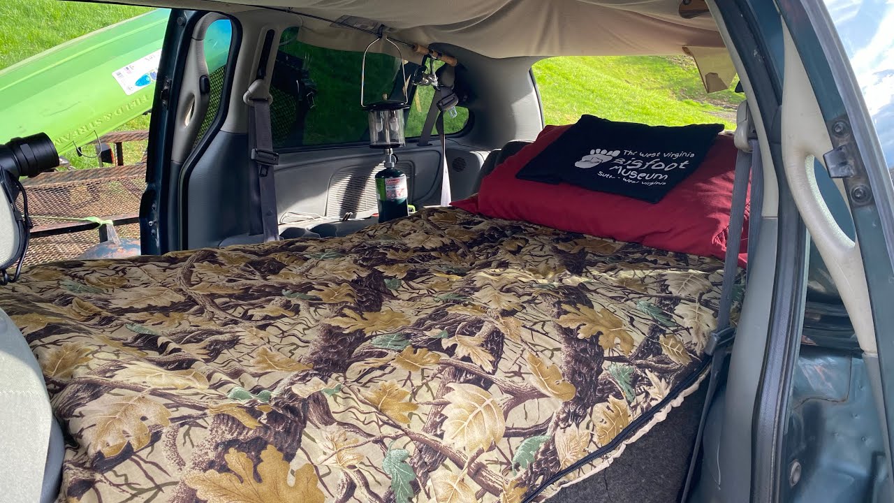 Bigfoot Van Layout. Where I Stay During Investigations. - YouTube
