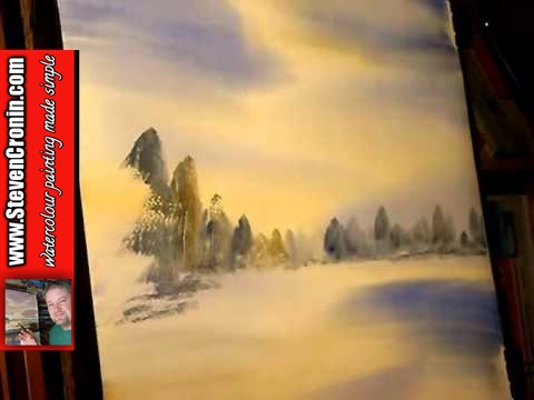 Watercolour Painting Tutorial - Banners Gate, Sutton Coldfield - YouTube