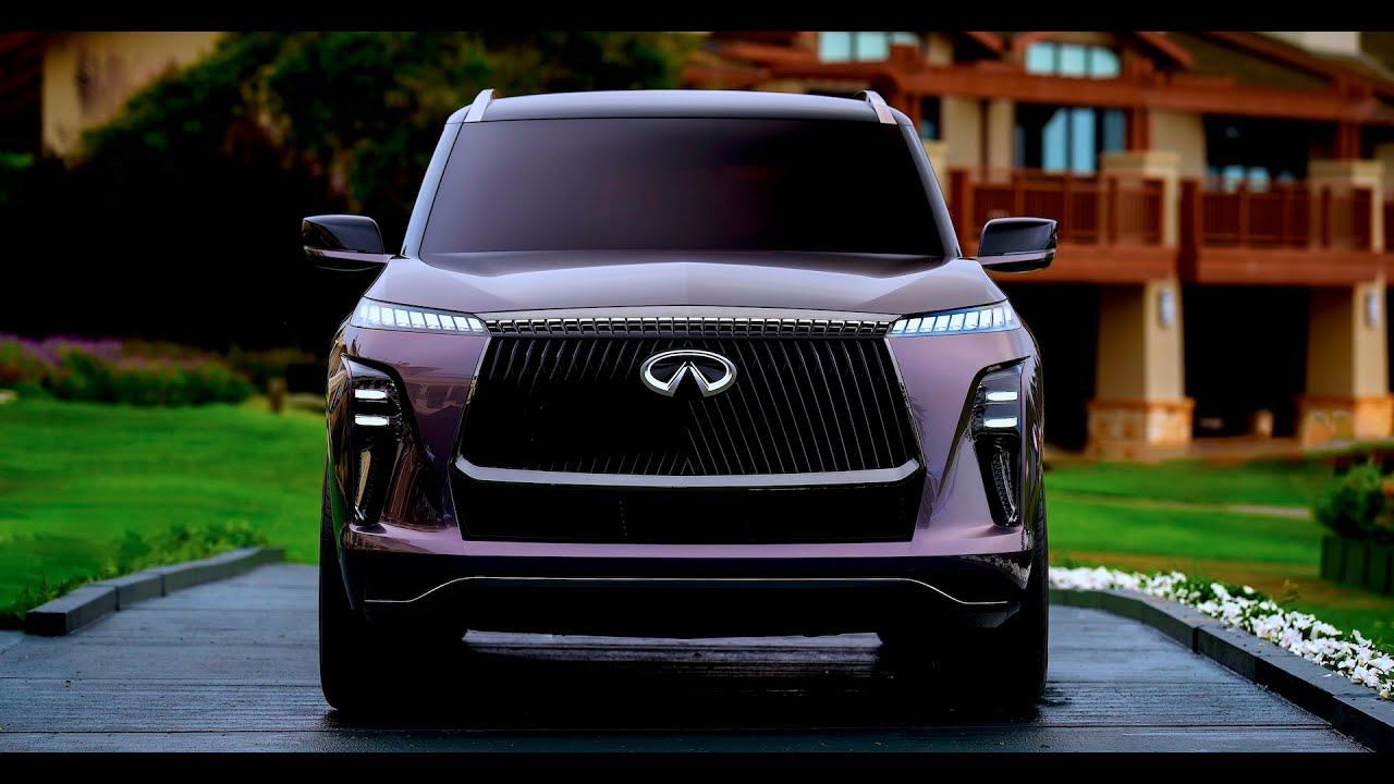 INFINITI QX Monograph 2024 ( #QX80 2025 Concept) - SUV Luxury 8 Seats ...