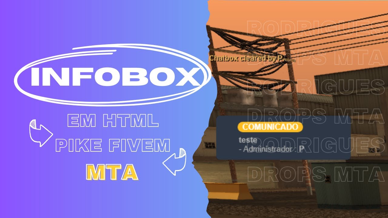 MTA:SAN INFOBOX ESTILO FIVEM EM HTML PARA MTA (DOWNLOAD GRATIS ...