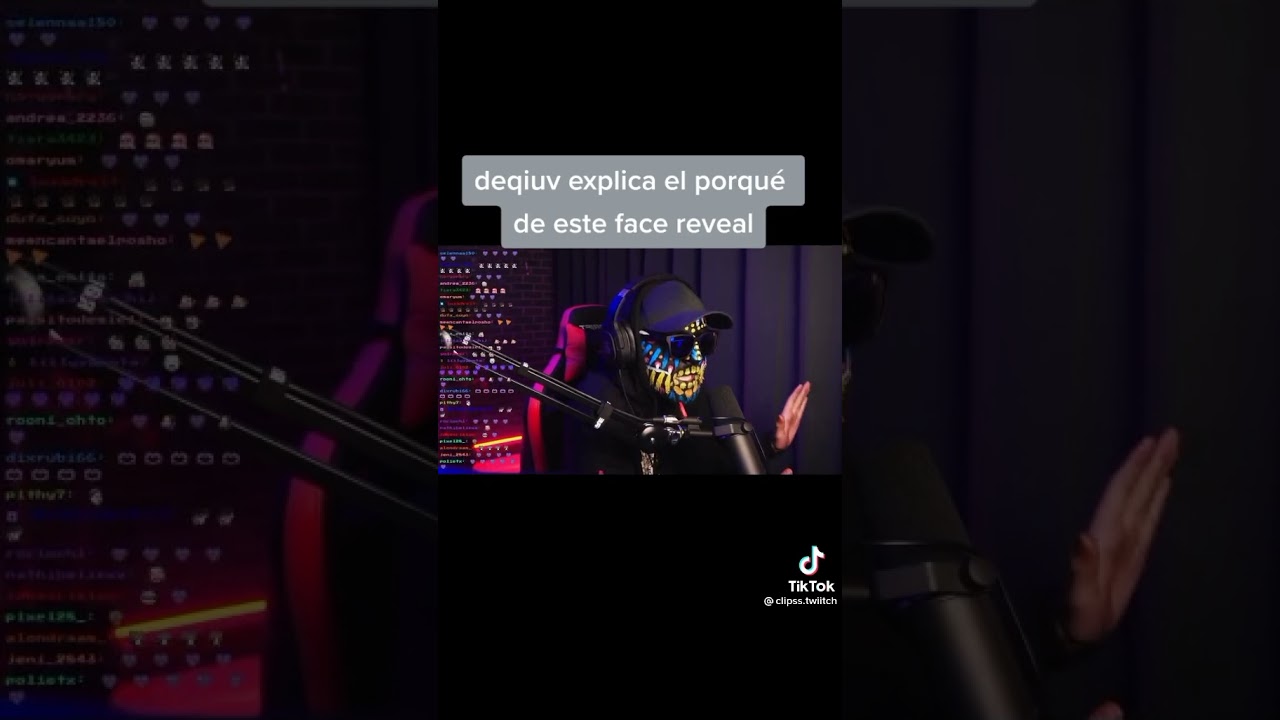 Deqiuv habla de por que hizo asi el face reveal - YouTube