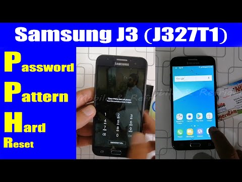 Samsung J3 Prime J327T1 Password Pattern Unlock Hard Reset | Urdu Hindi