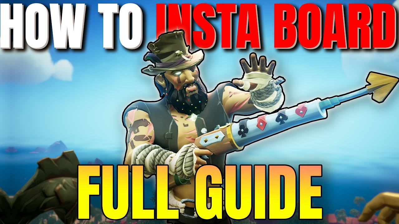 Sea of Thieves Harpoon Board TUTORIAL | Season 15 - YouTube