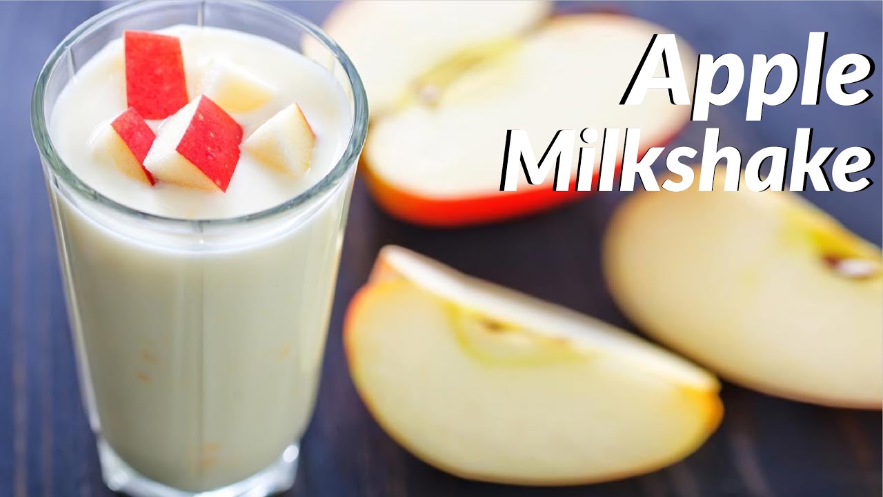 Apple milkshake Recipe | how to make apple shake | easy summer drinks ...