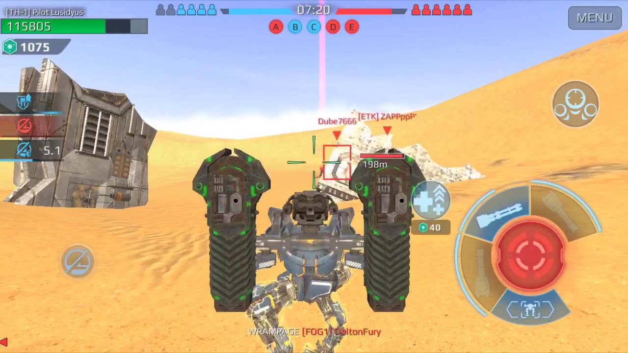 Falcon War Robots Non-Traditionalist Low Budget BRAWLER - YouTube