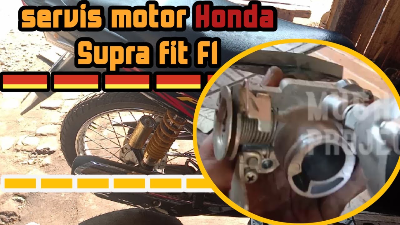 Cara Servis Motor Injeksi Honda Revo FIT - YouTube