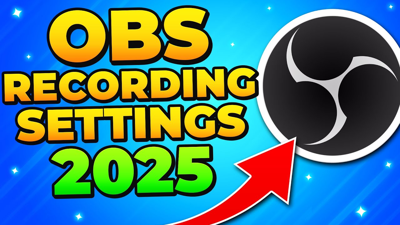 Best OBS Settings for Recording 2025 – NO LAG - YouTube