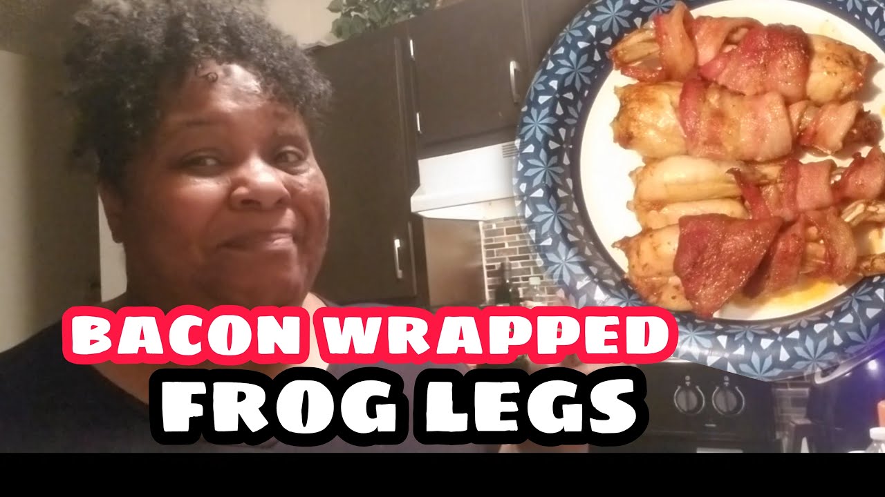Bacon Wrapped Frog Legs | Air Fried Frog Legs | Cooking With Lynn - YouTube