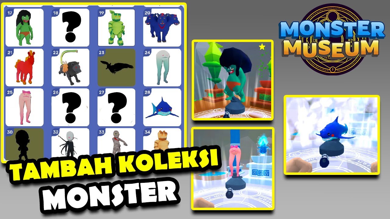SEMAKIN LENGKAP MONSTERKU DI UPDATE BARU MONSTER MUSEUM - YouTube