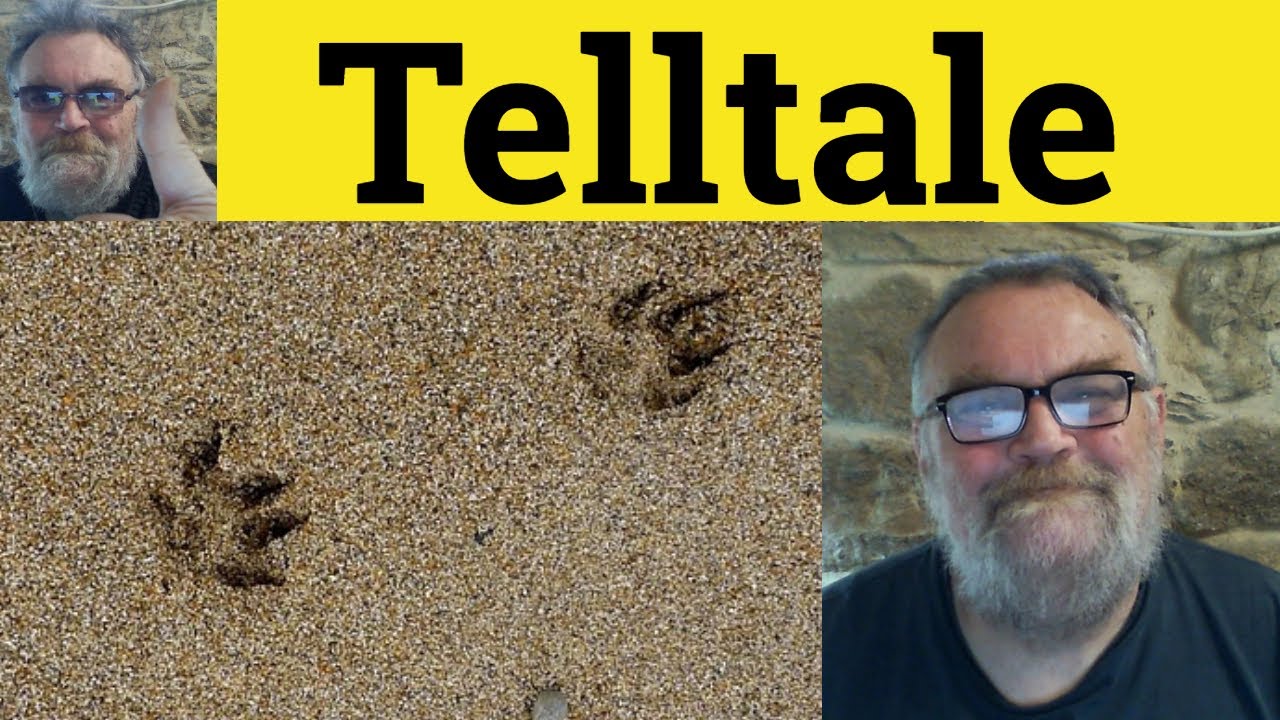 😎Tell-Tale Meaning - Telltale Defined - Tell Tale Examples - Tell-Tale ...