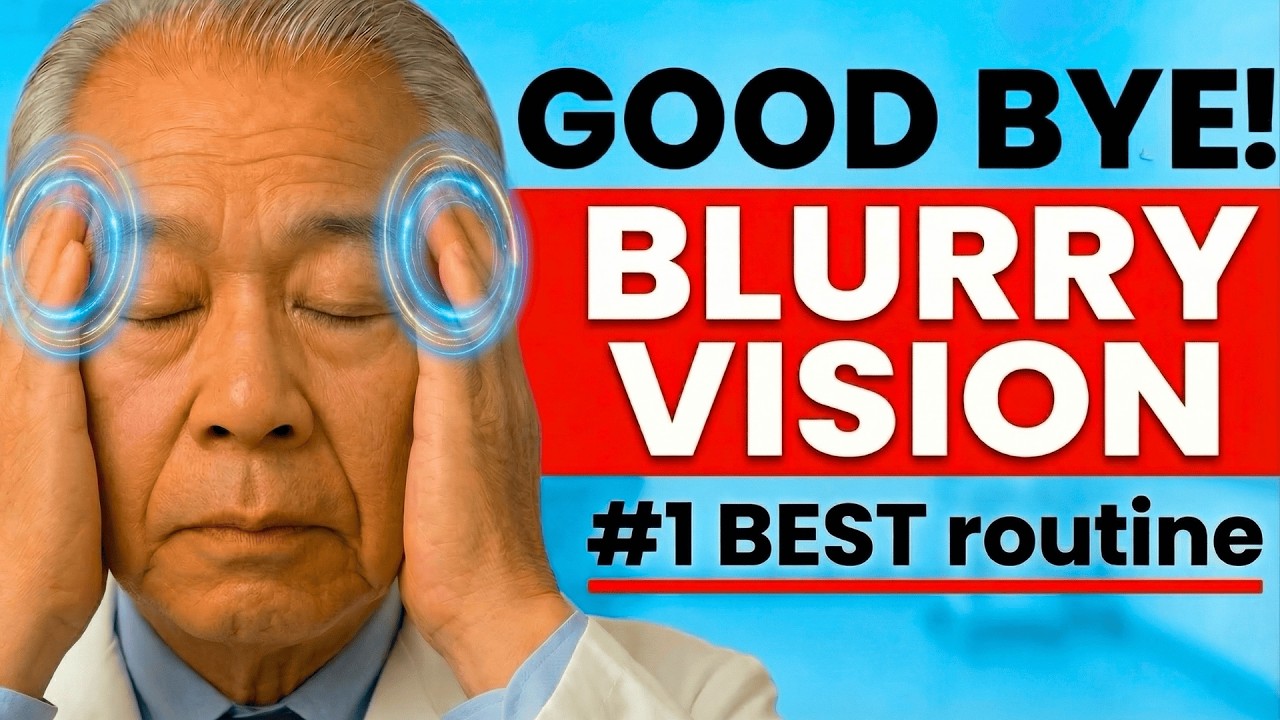 Japan's Oldest Doctor: Blurry Vision? 10-Second Focus Test + 5-Minute ...