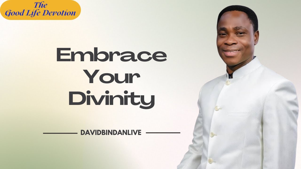 Embrace Your Divinity - Dr. David Bindan - YouTube