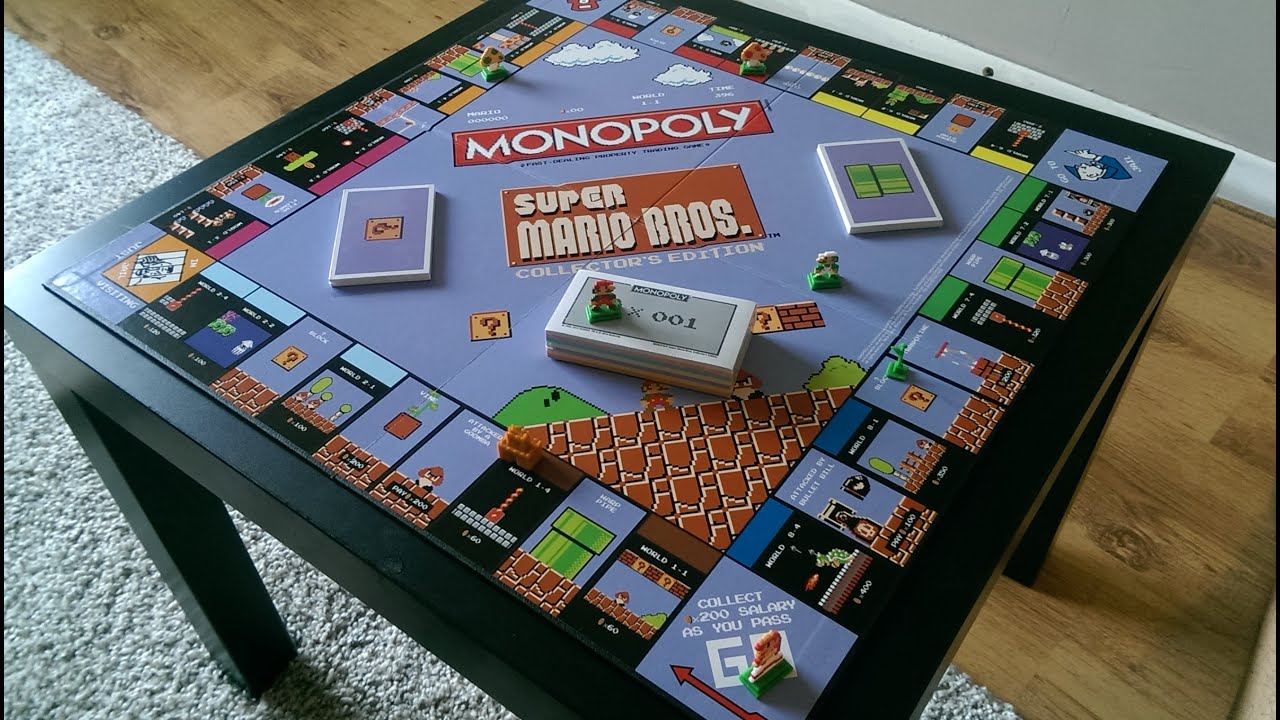 Mario Monopoly Unboxing - YouTube