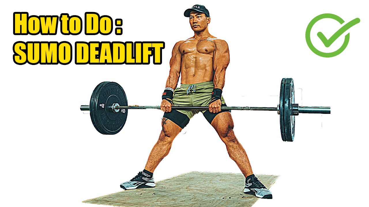 HOW TO DO SUMO DEADLIFT - 459 CALORIES PER HOUR - (Back workout). - YouTube