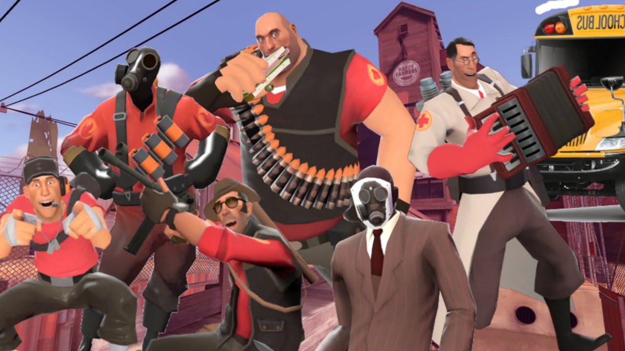 Tomfoolery of a Team in a 2nd Fortress - TF2 Funny Moments - YouTube
