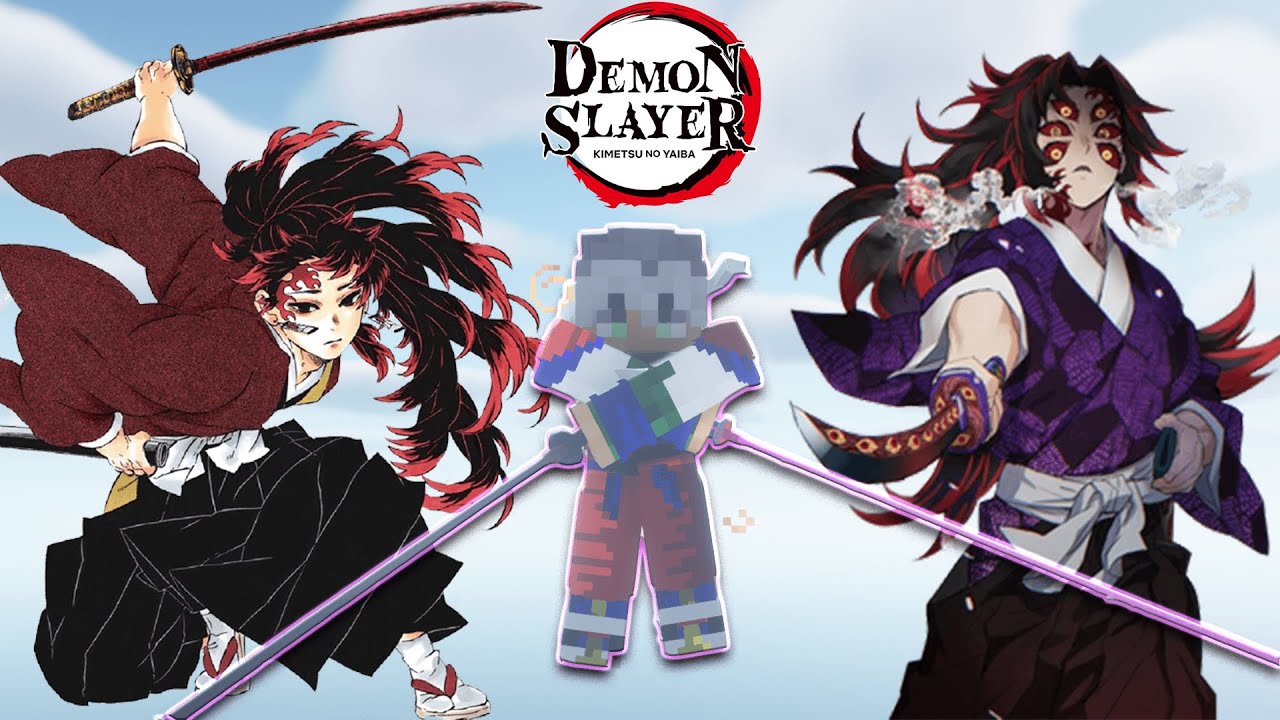 Minecraft Demon Slayer - ALL Demon Breathing Swords - YouTube