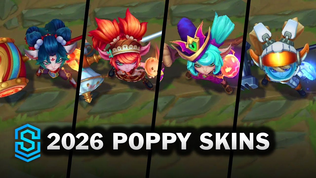 All Poppy Skins 2026 - YouTube