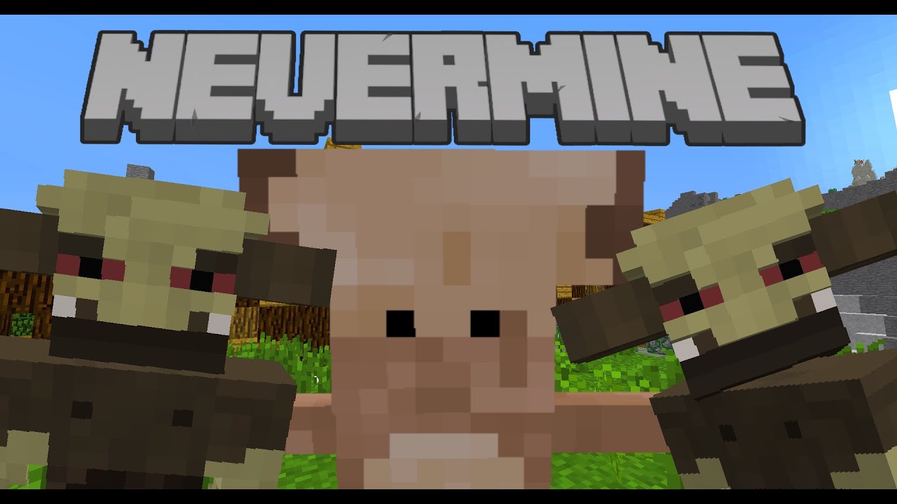 Minecraft Nevermine 2.0 UPDATE! Ep.4-TROLL CAMP! - YouTube