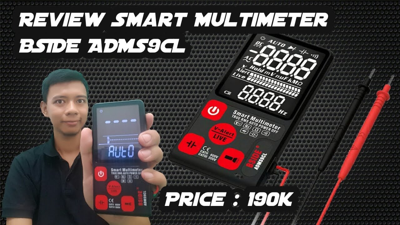 Review BSIDE ADMS9CL | Smart Multimeter - YouTube