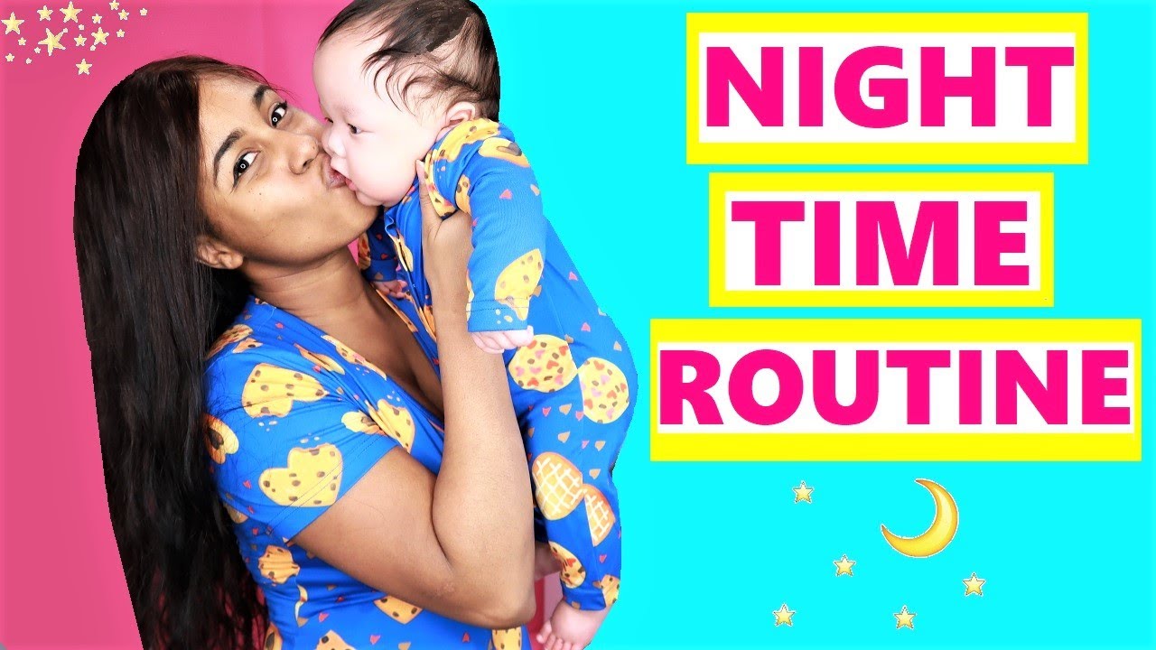 NIGHT TIME ROUTINE WITH BABY (GONE WRONG) - YouTube